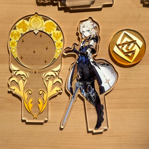 Hot Topic | Toys | Genshin Impact Albedo Stand Mihoyo | Poshmark